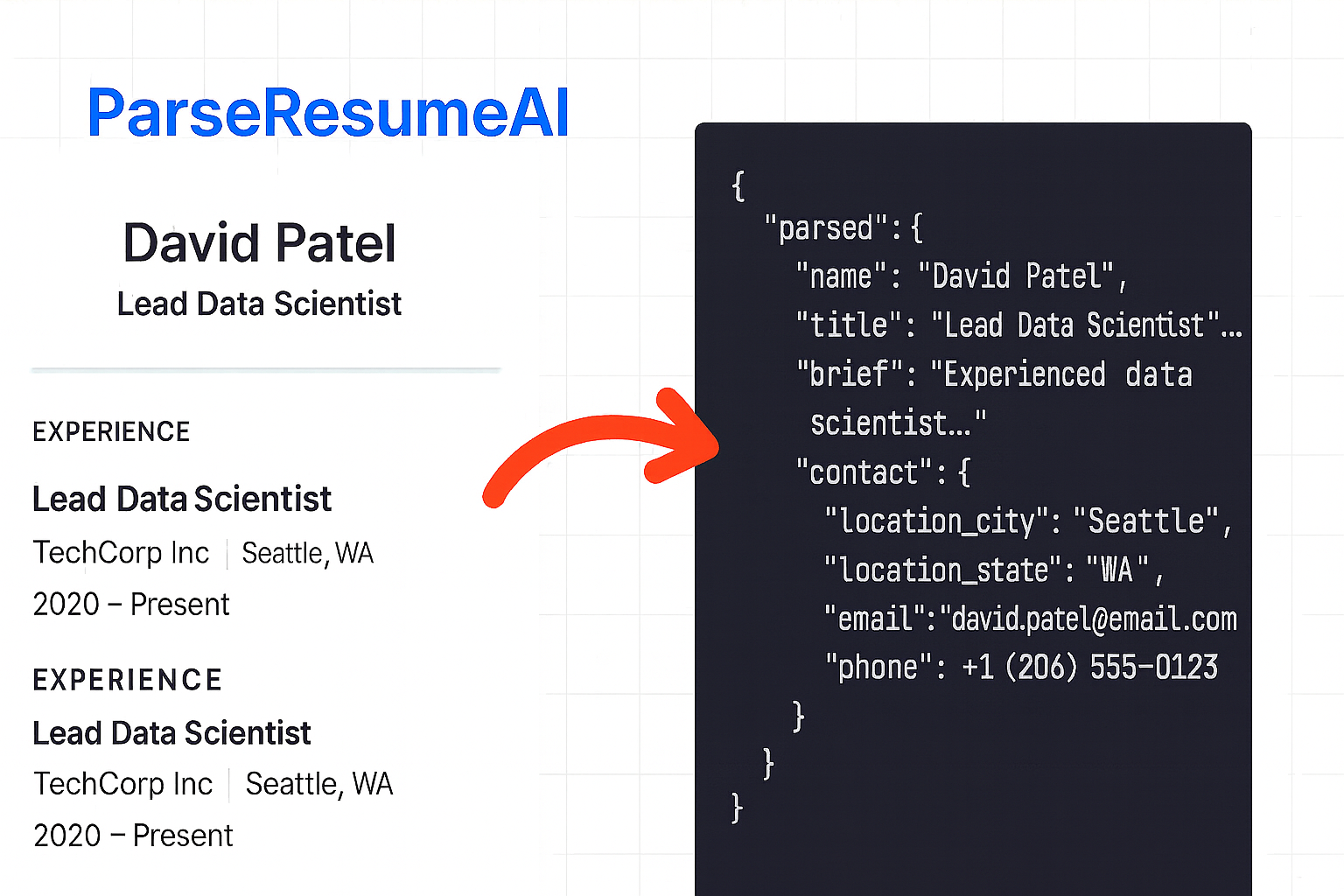 ParseResumeAI - AI-powered resume parser